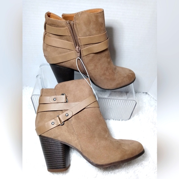 Massini | Shoes | Sude Ankle Bootie | Poshmark